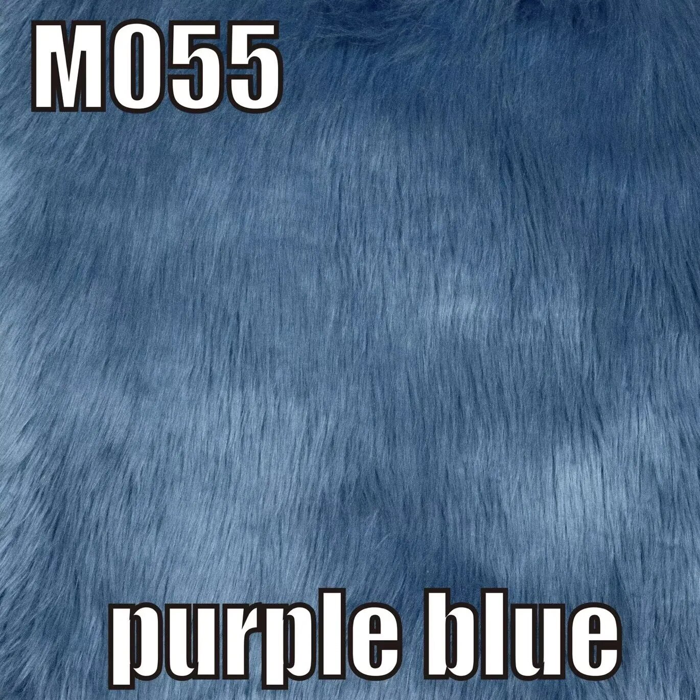 Искусственный мех Moonfur, фиолетовый, m055 purple blue
