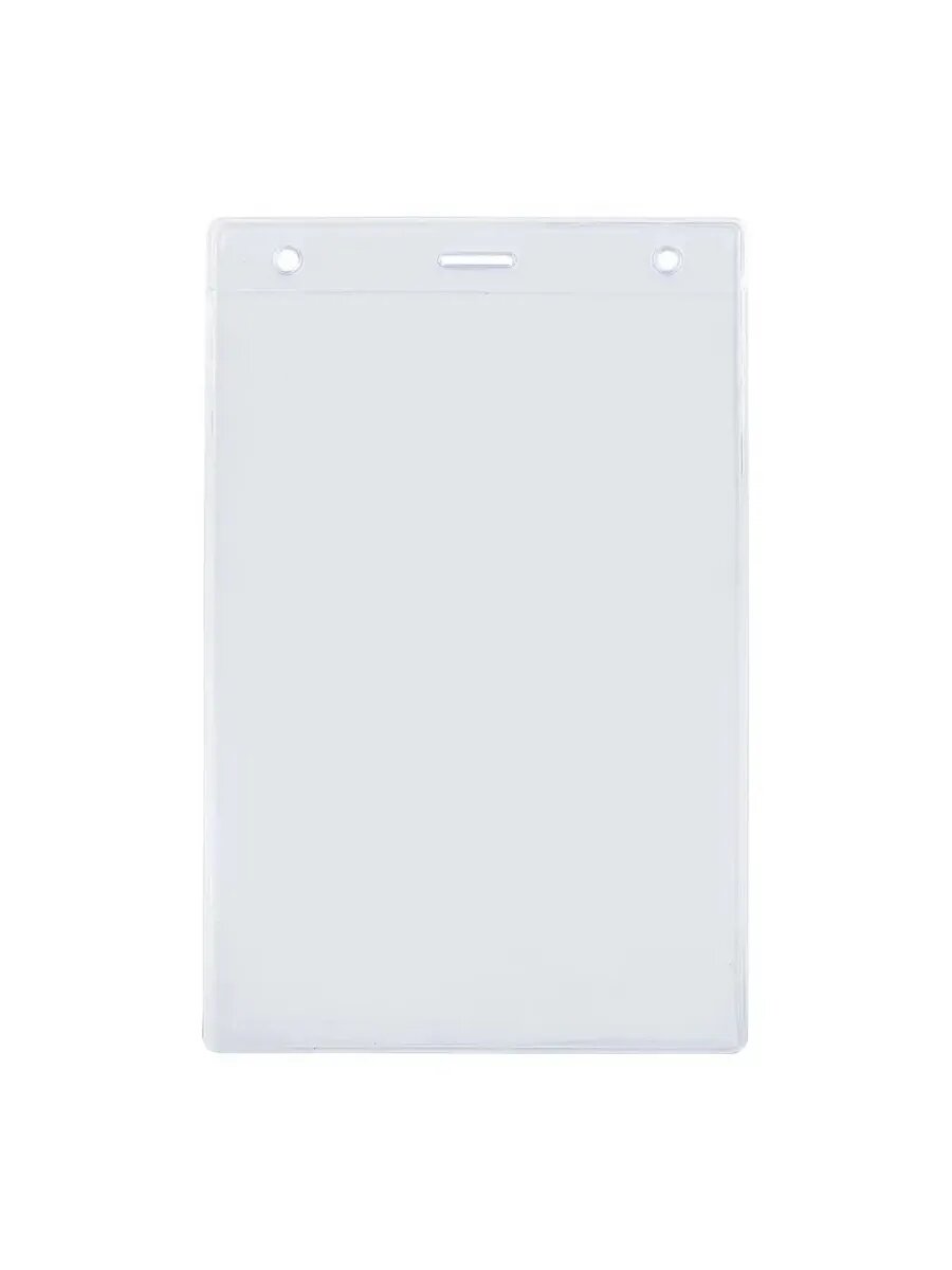 Вертикальный карман для бейджа из ПВХ