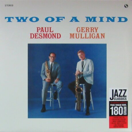 Paul Desmond & Gerry Mulligan - Two Of A Mind (Analogue) (4260019714527) виниловая пластинка