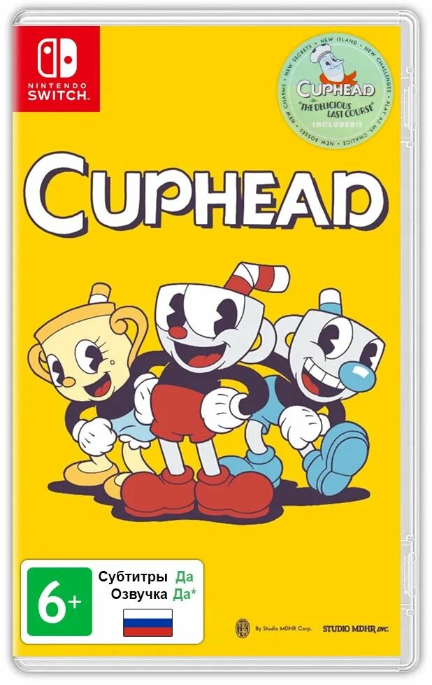 Cuphead (русские субтитры) Nintendo Switch