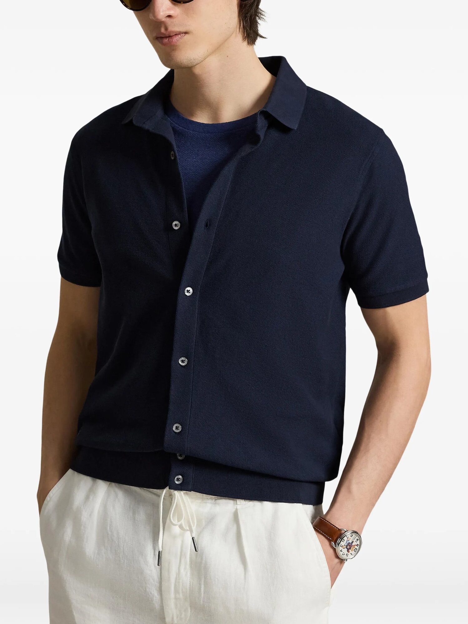 Рубашка Polo Ralph Lauren, размер 2XL, cиний — фото 1