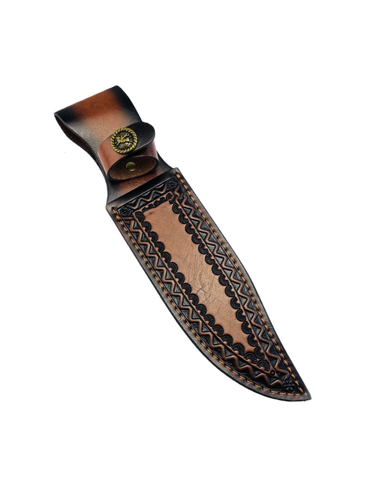 Outdoor1eatherSheaths Фиксированный Чехол С Ножом Охотничий Утолщенный Чехол С Ножом Снаряжение Для любителей активного Отдыха