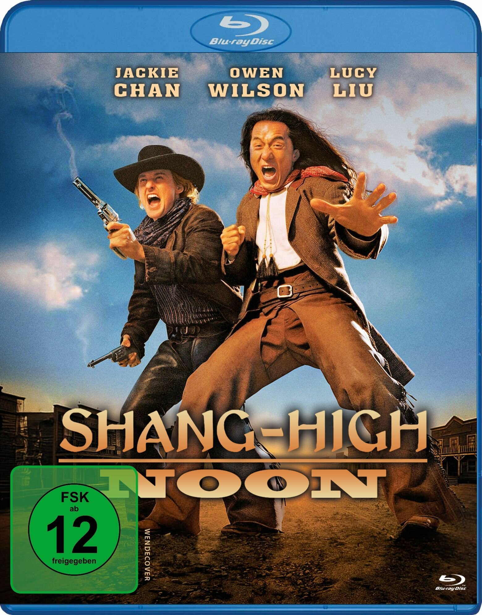 Шанхайский полдень (2000) blu-ray диск фильм боевик комедия приключения вестерн Джеки Чан