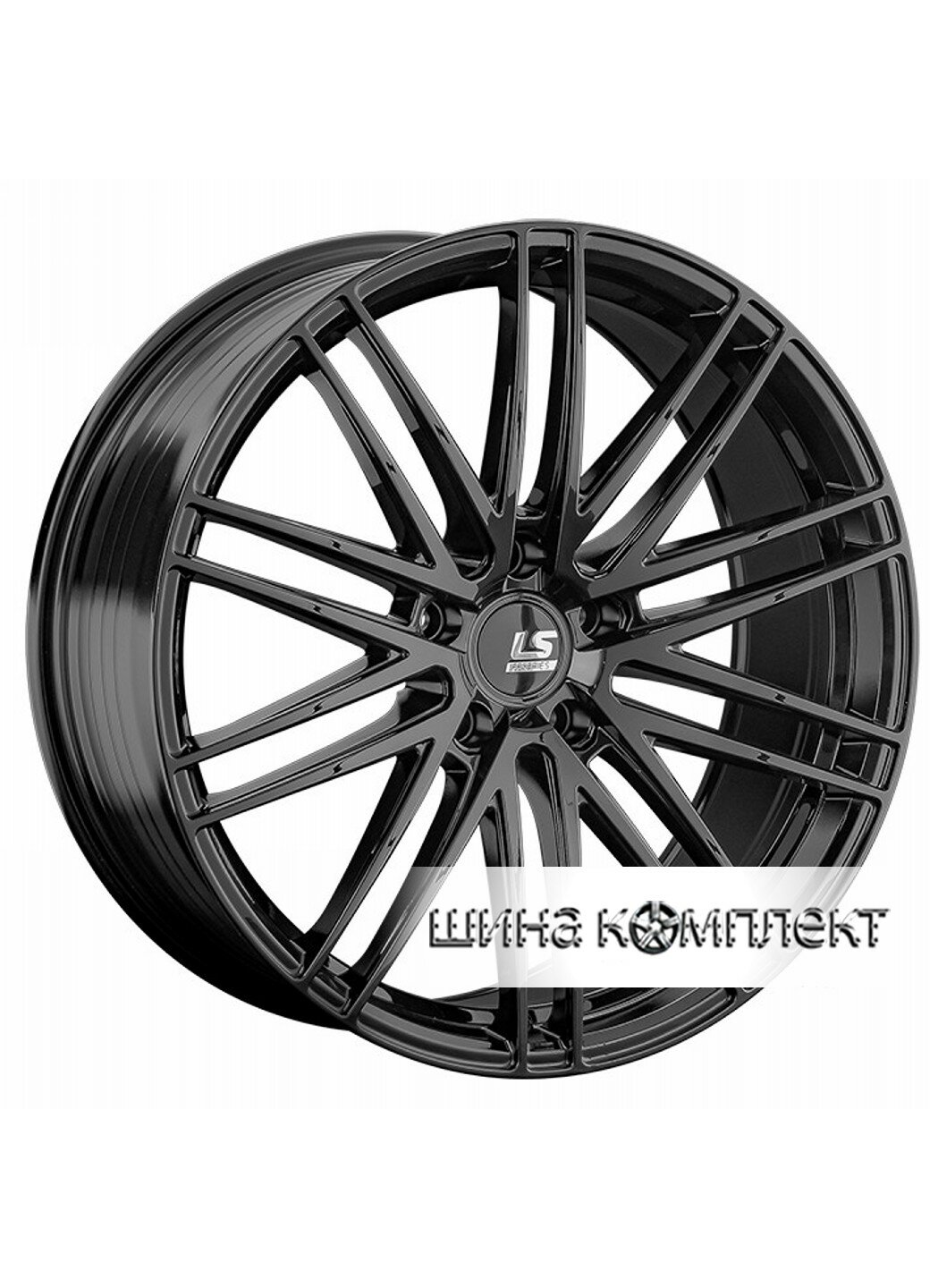 Колесный диск LS FlowForming RC75 8,5x20 5x120 ET40 72,6 BK литой для автомобиля