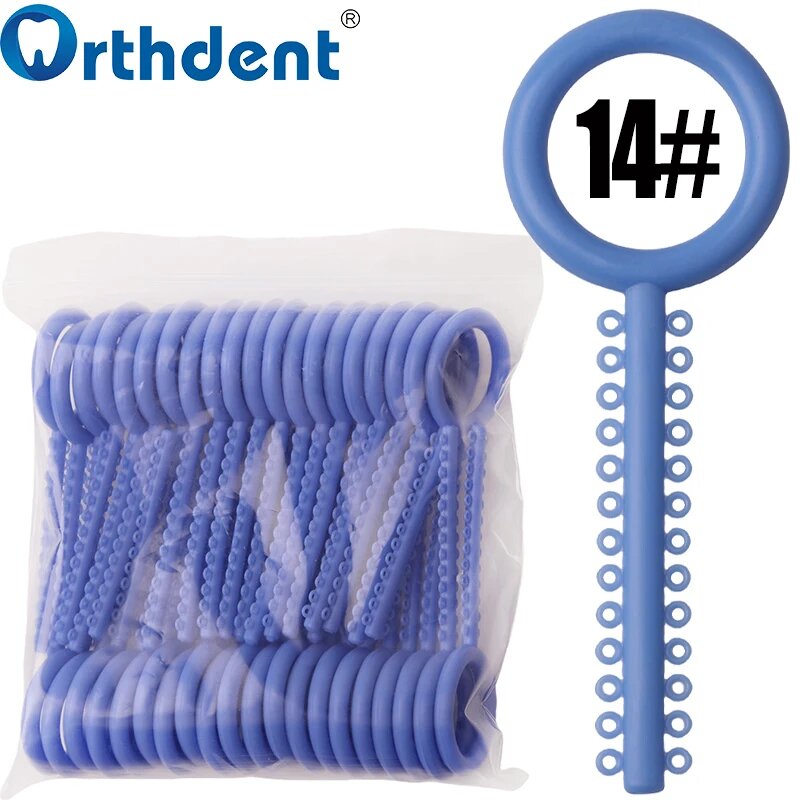 Ортодонтические лигатуры Orthdent, Color 14, 1040 шт.