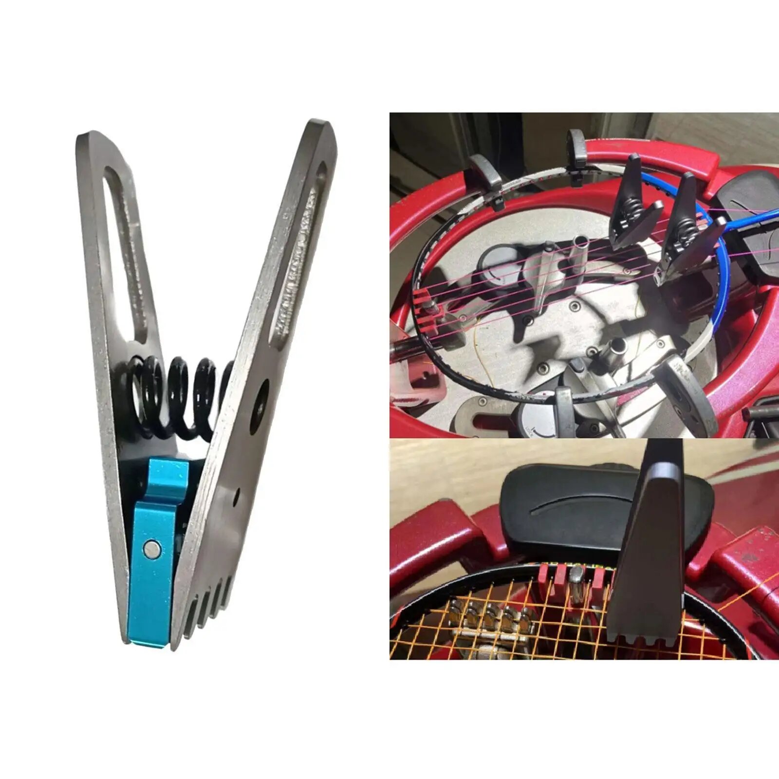 Sunnimix Portable Badminton Stringing Clamp