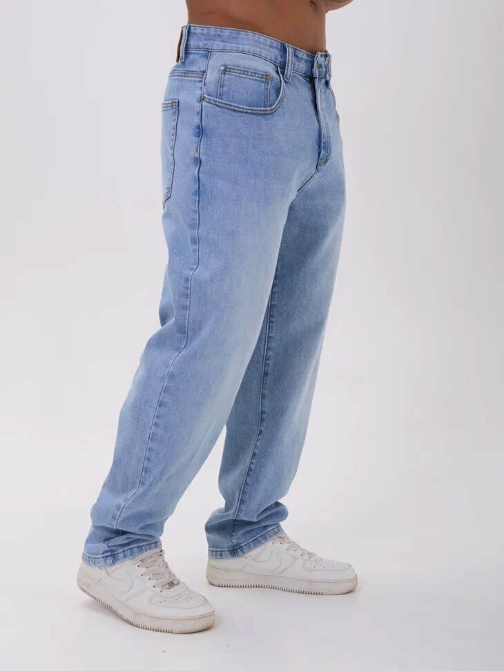 Джинсы бананы мужские 