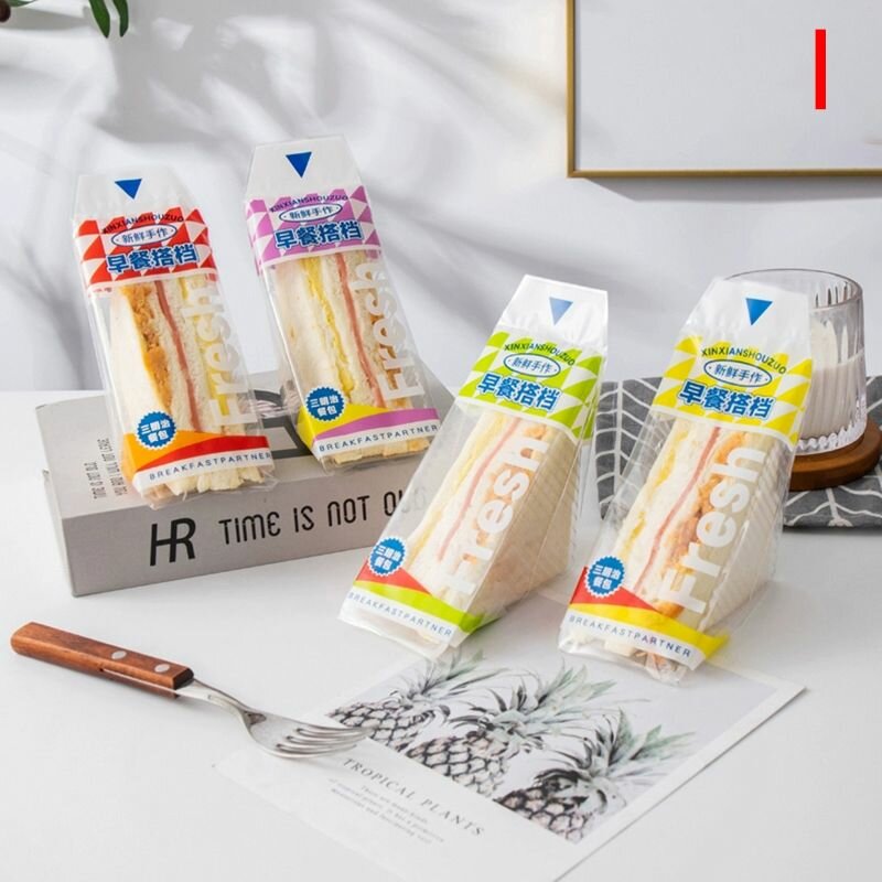 100 шт. одноразовые сэндвич обертки