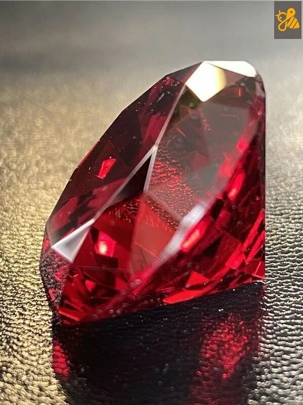 130 карат Красный имитация бриллианта 30mm
