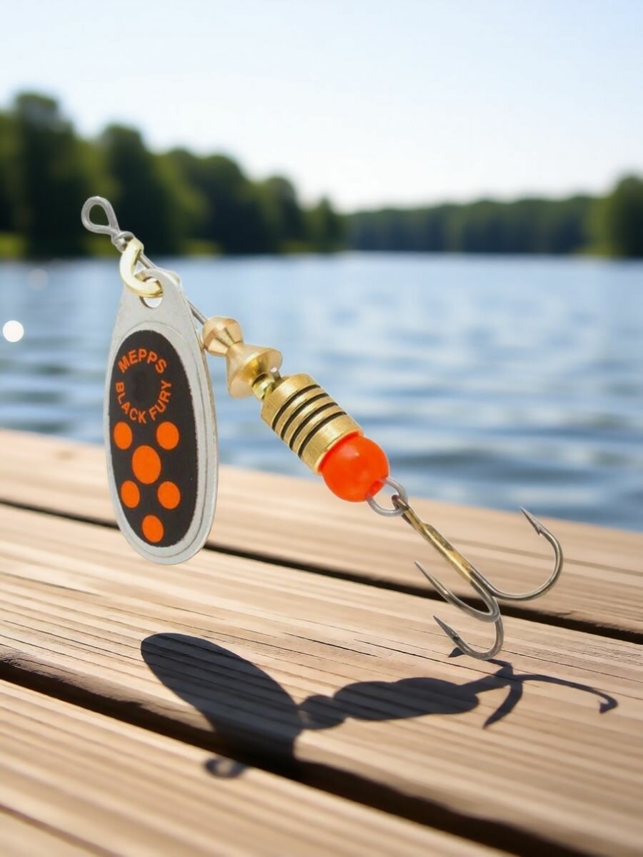 Блесна Mepps Black Fury Or 1 3,5g Silver