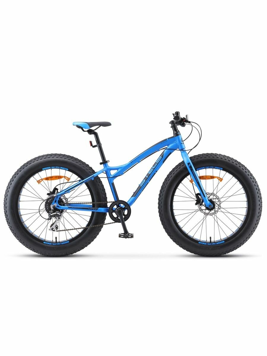 Подростковый велосипед Aggressor колеса 24 D рама 13.5" Синий