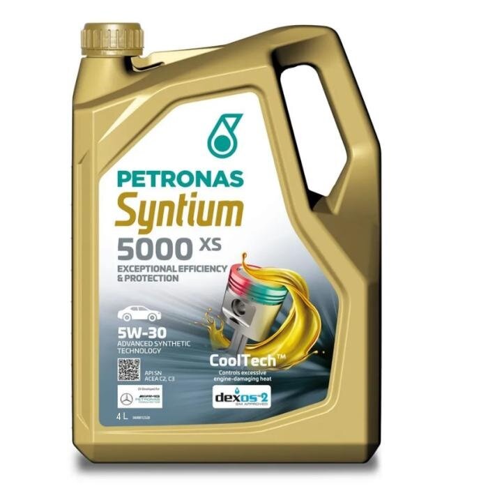 Масло моторное Petronas SYNTIUM 5000 XS 5W30, 4л (арт. 18144019)