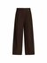 Брюки клеш LIU JO Logo-plaque flared trousers, размер 44, brown
