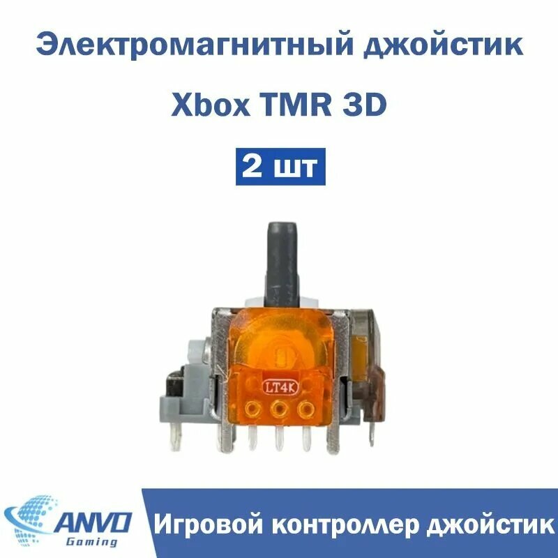 Магнитный джойстик Ginfull TMR 3D Simulated для геймпада Xbox,2 шт