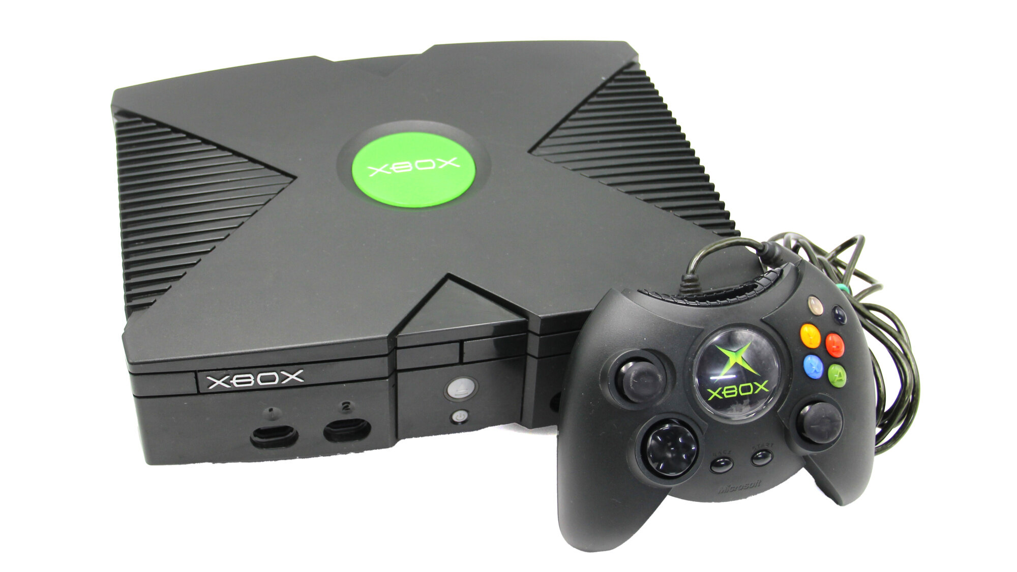 Игровая приставка Xbox Original Черный Чип