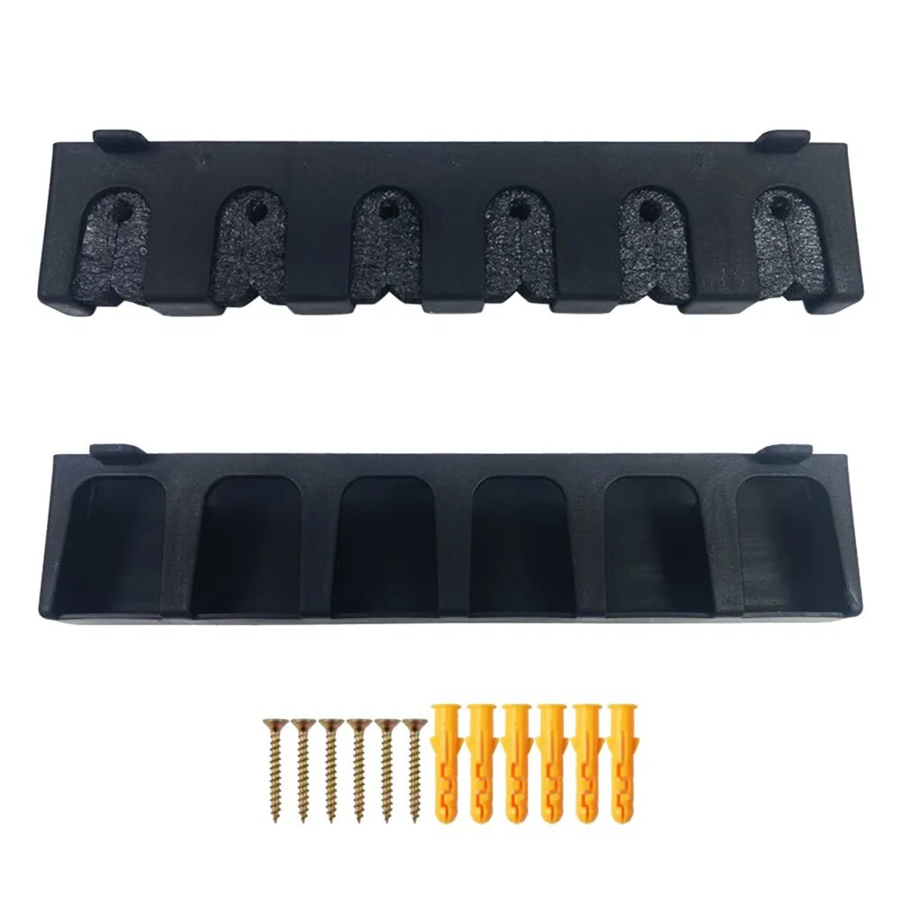 Настенный держатель для 6 удочек идеально гаража и лодок