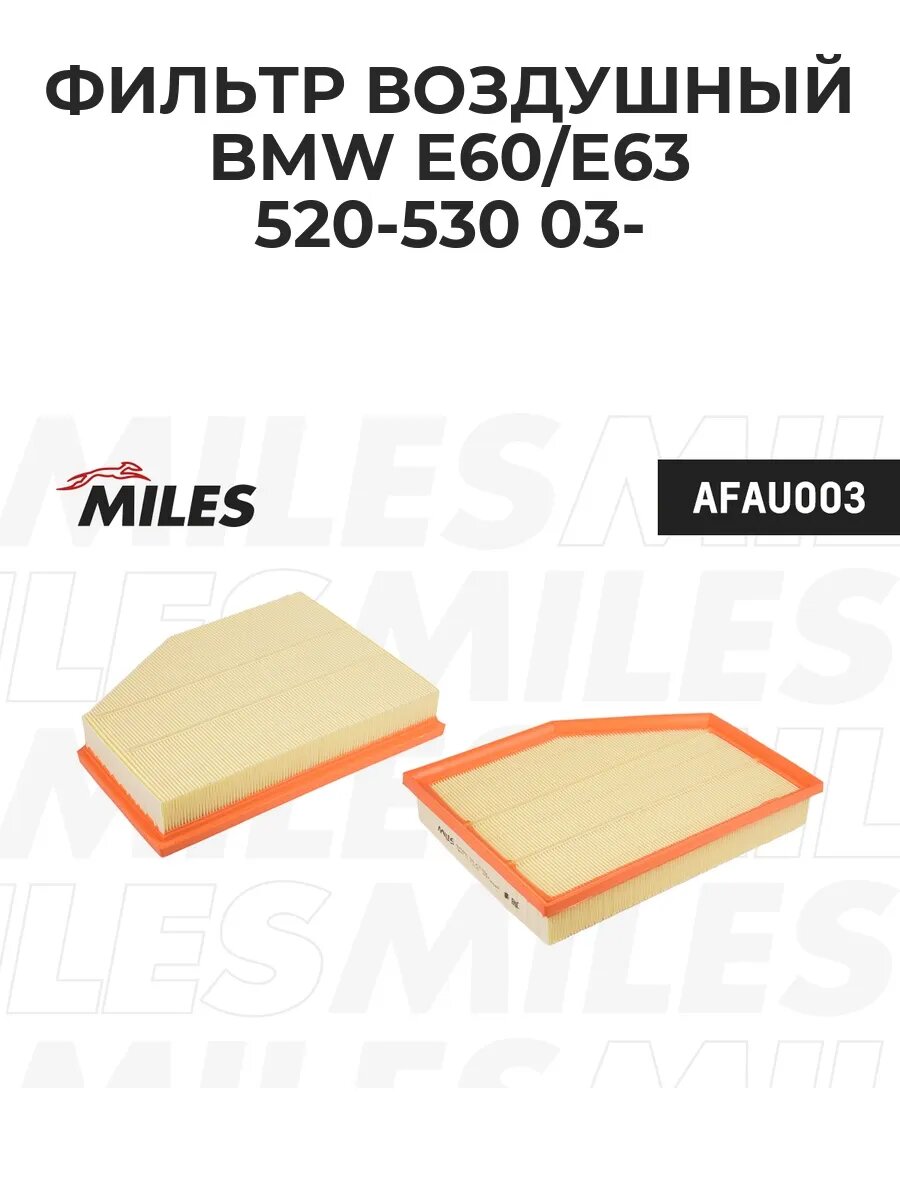Фильтр воздушный BMW E60/E63 520-530 03- AFAU003 (FILTRON.