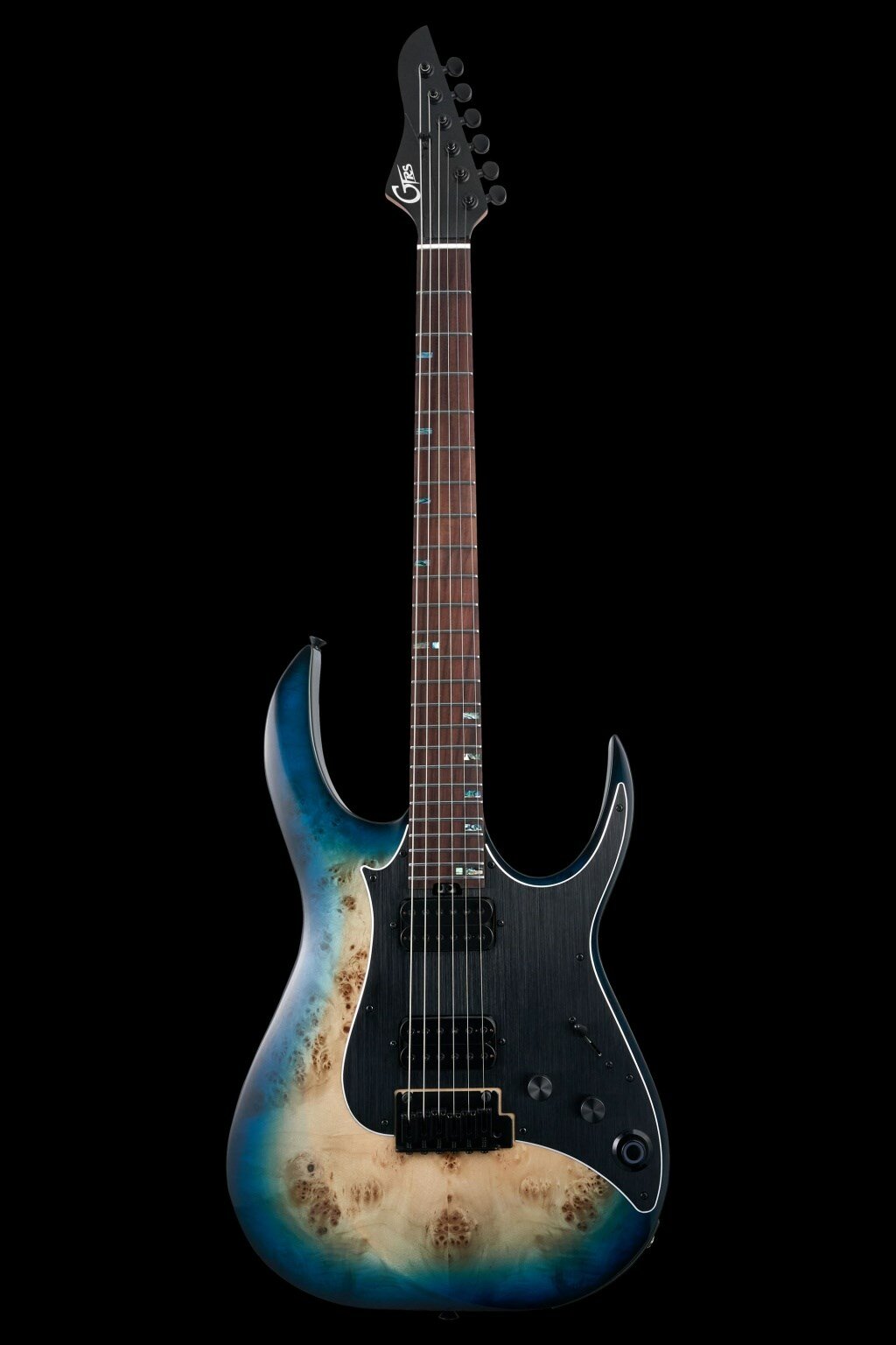 GTRS M810-BLBT Modern Электрогитара с встроенным процессором, синяя