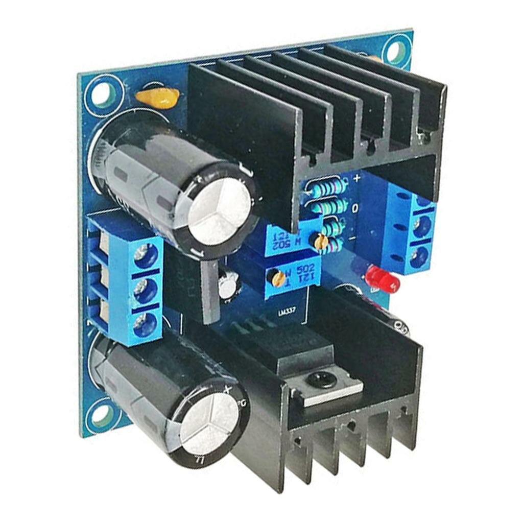 Регулируемый двухполярный блок питания на LM317
