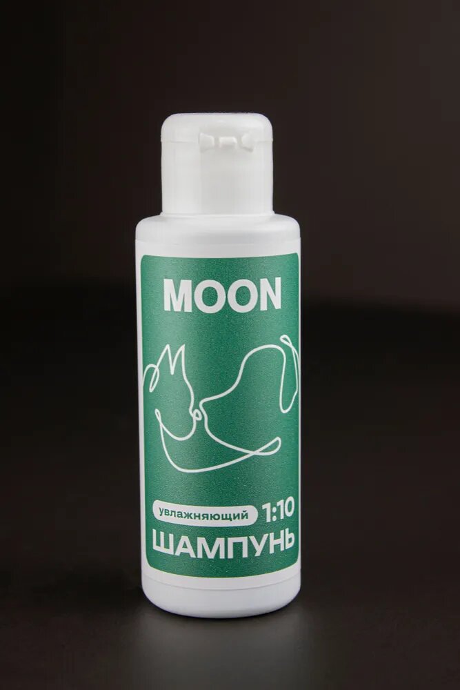 Шампунь MOON увлажняющий для кошек и собак, разведение 1:10, 100 мл