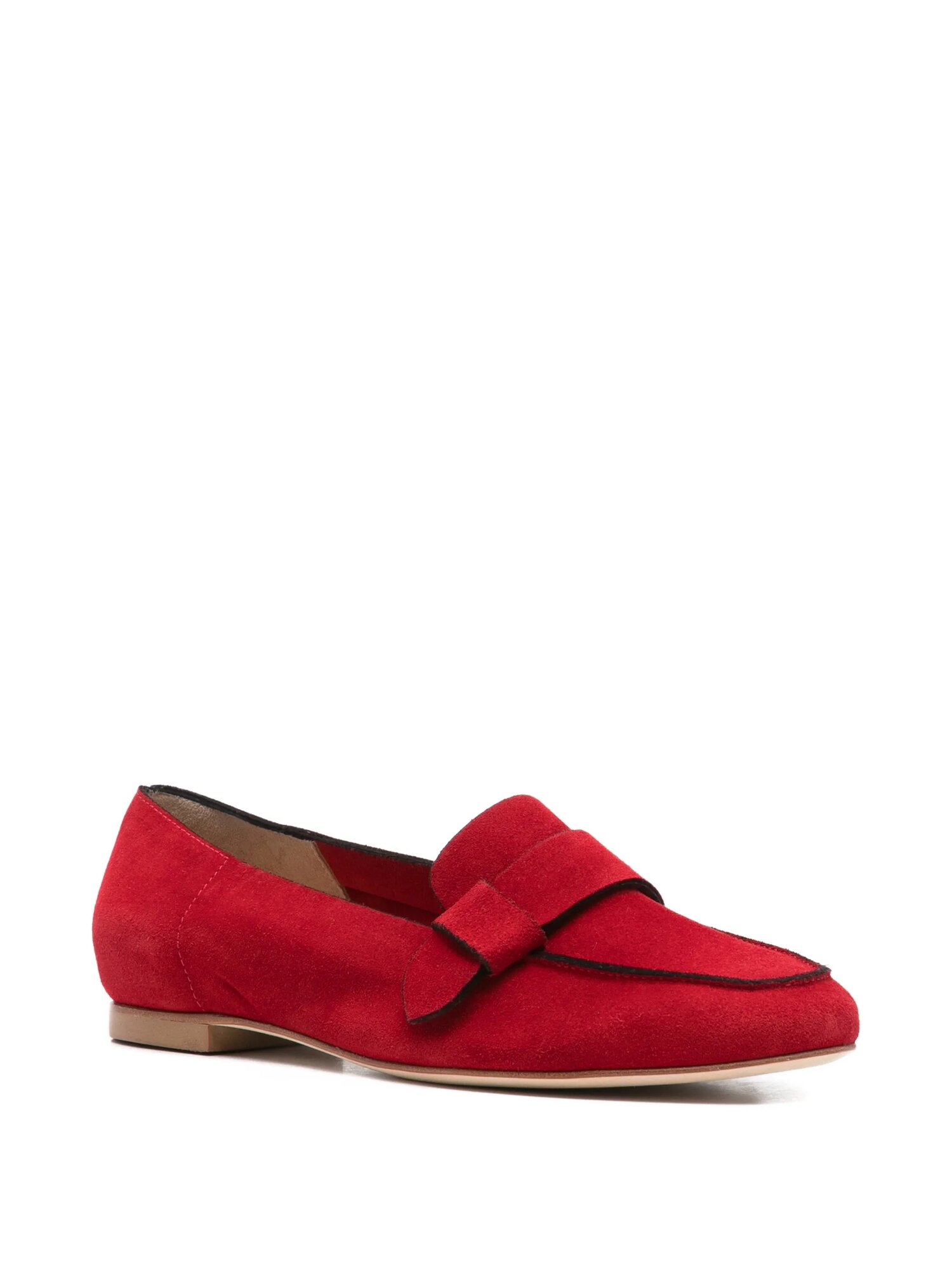 Лоферы Anna F. Suede loafers, размер 40, red — фото 1