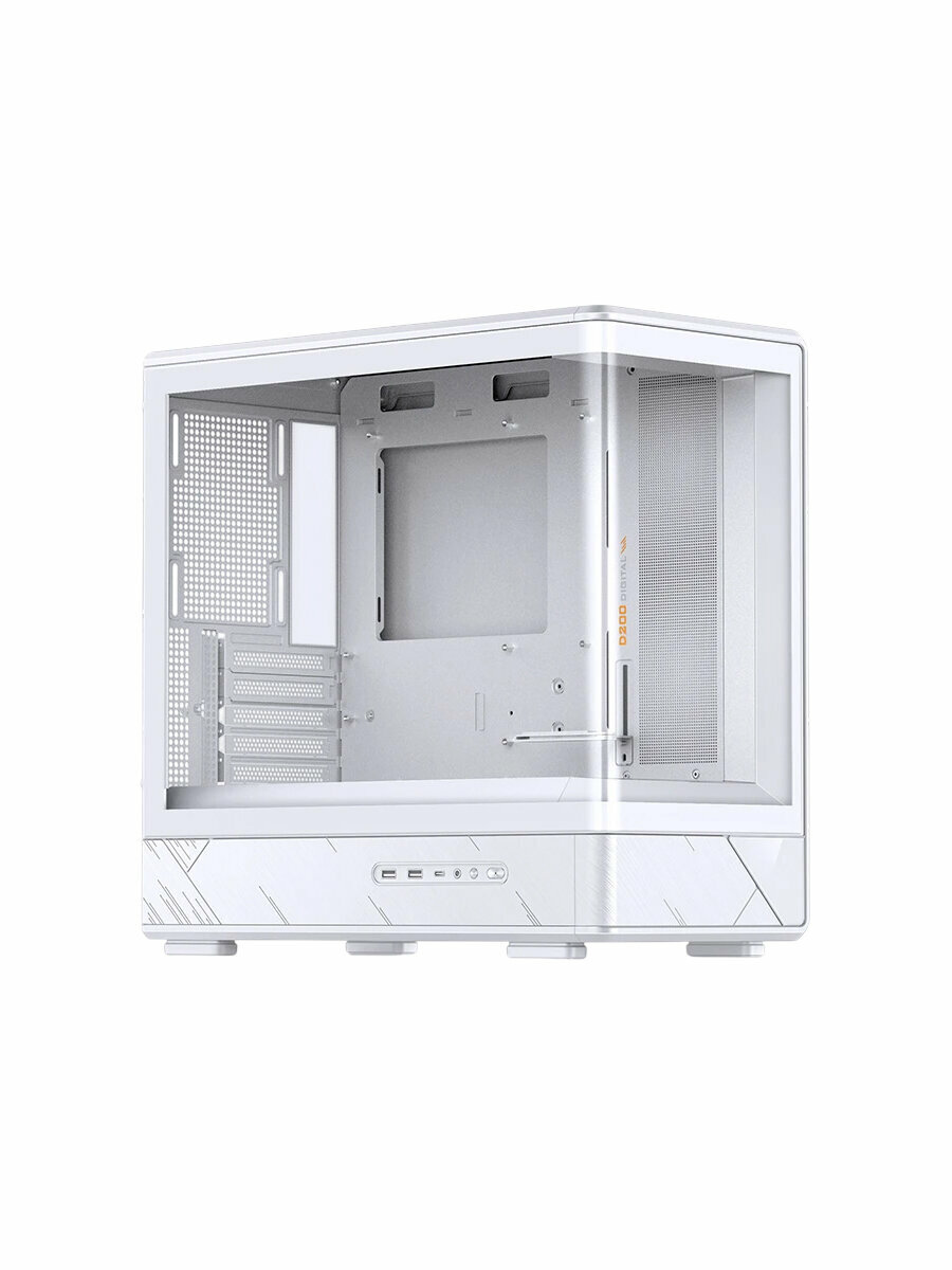 Корпус для ПК без БП JONSBO D200 White