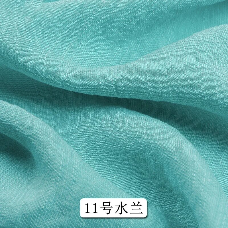 Бамбуковая ткань вискоза+хлопок 1,5 м Бирюзовый, 1 water orchid