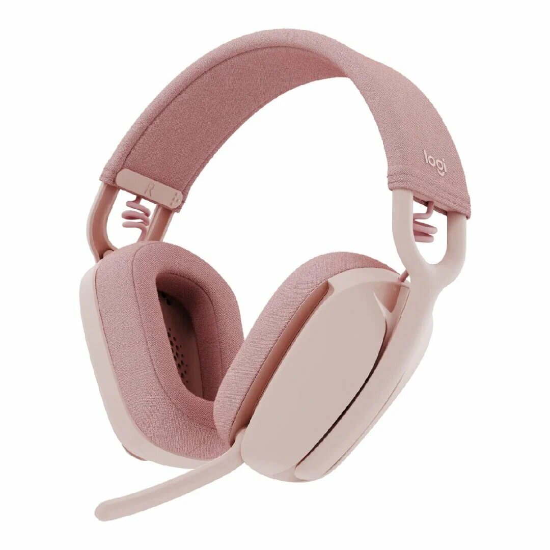 Беспроводные наушники Logitech Zone Vibe 100 Bluetooth Headset - розовый