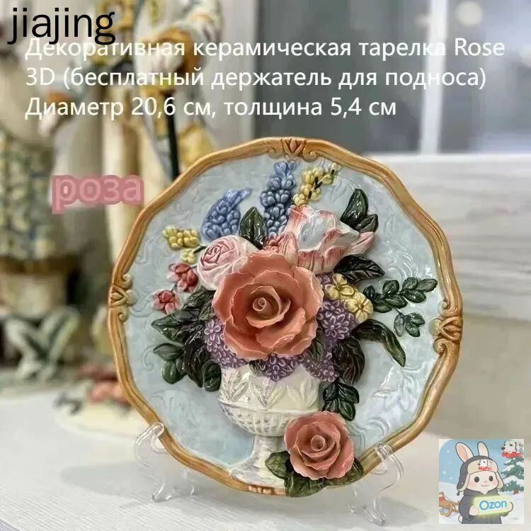 Декоративная тарелка