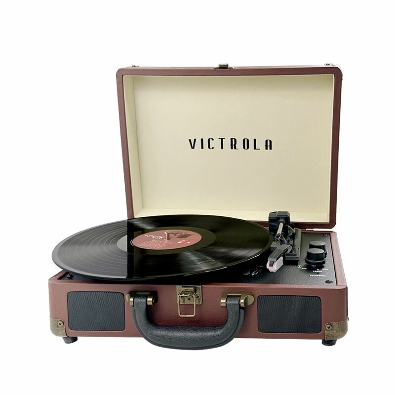 Фонограф для виниловых пластинок Victrola The Journey+ Портативный чемодан LP