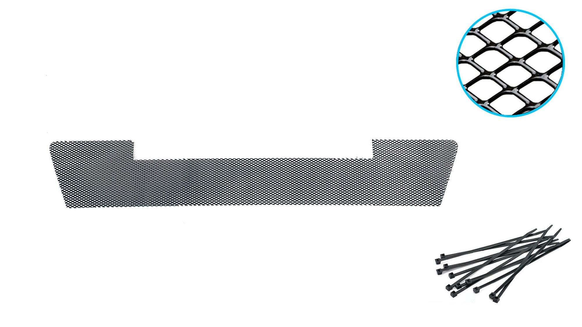 Защитная сетка радиатора для NISSAN TIIDA 2008-2015, низ, 1шт