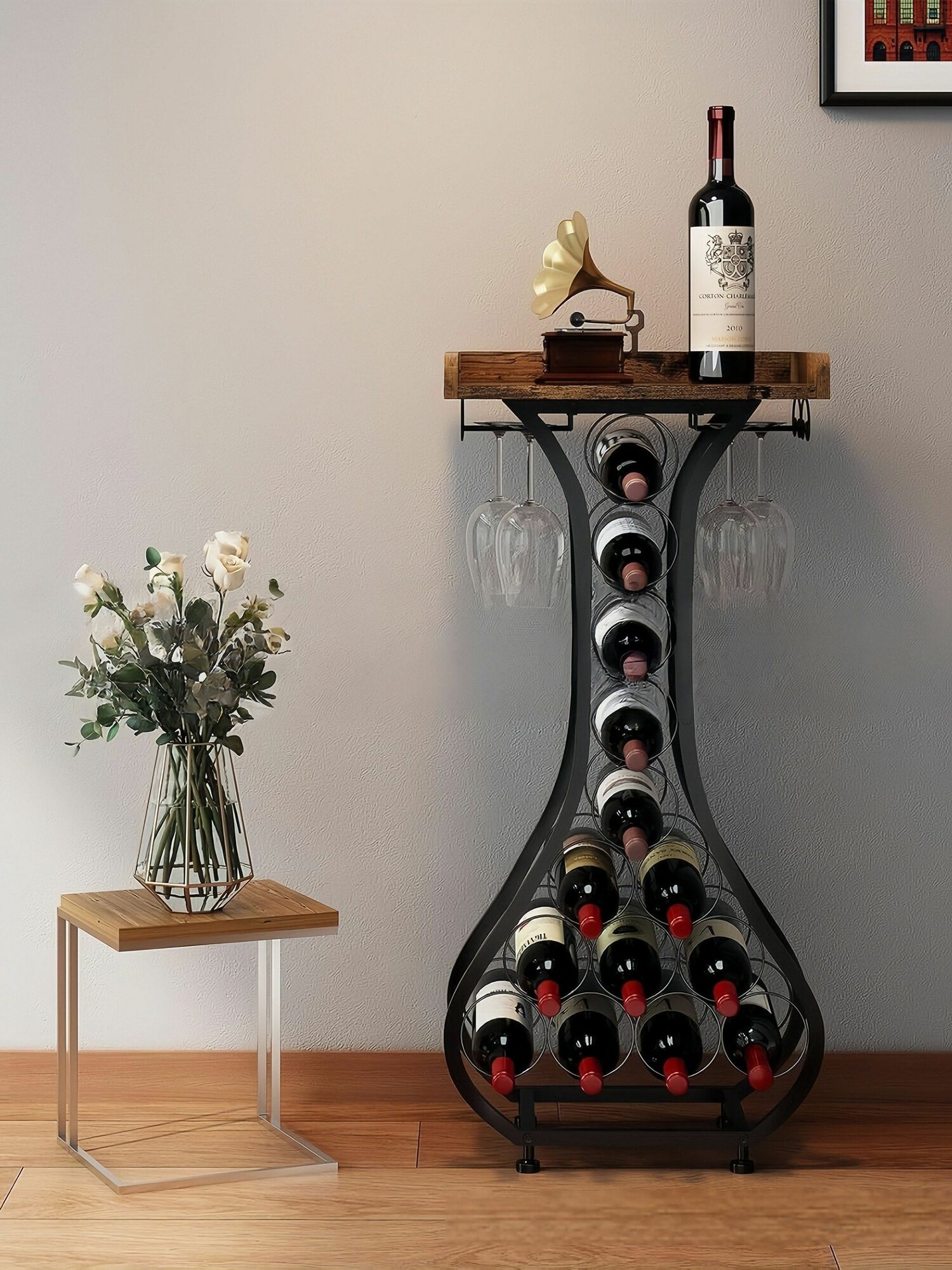 Напольный винный шкаф,42*30*90cm