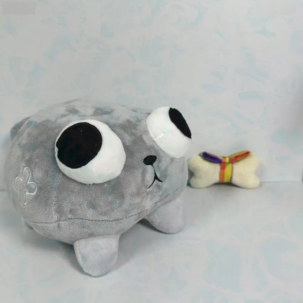 Мягкая Игрушка мир денди пебл Pebble 32cm/Dandy's World Plush toys/Съёмная Бант
