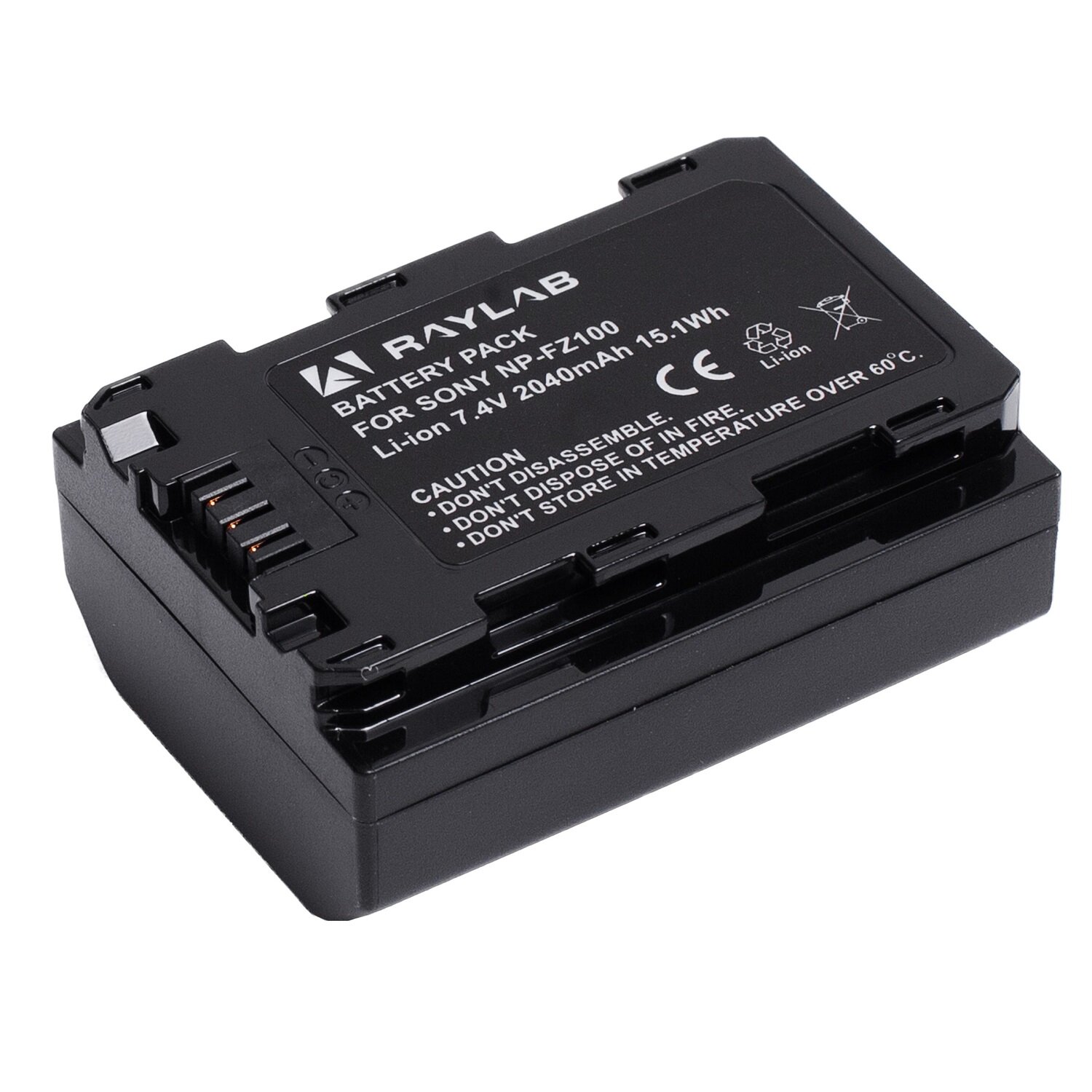 Аккумулятор Fujimi FBNP-FZ100 (010), для фотоаппаратов Sony, Li-Ion, 2000mAh