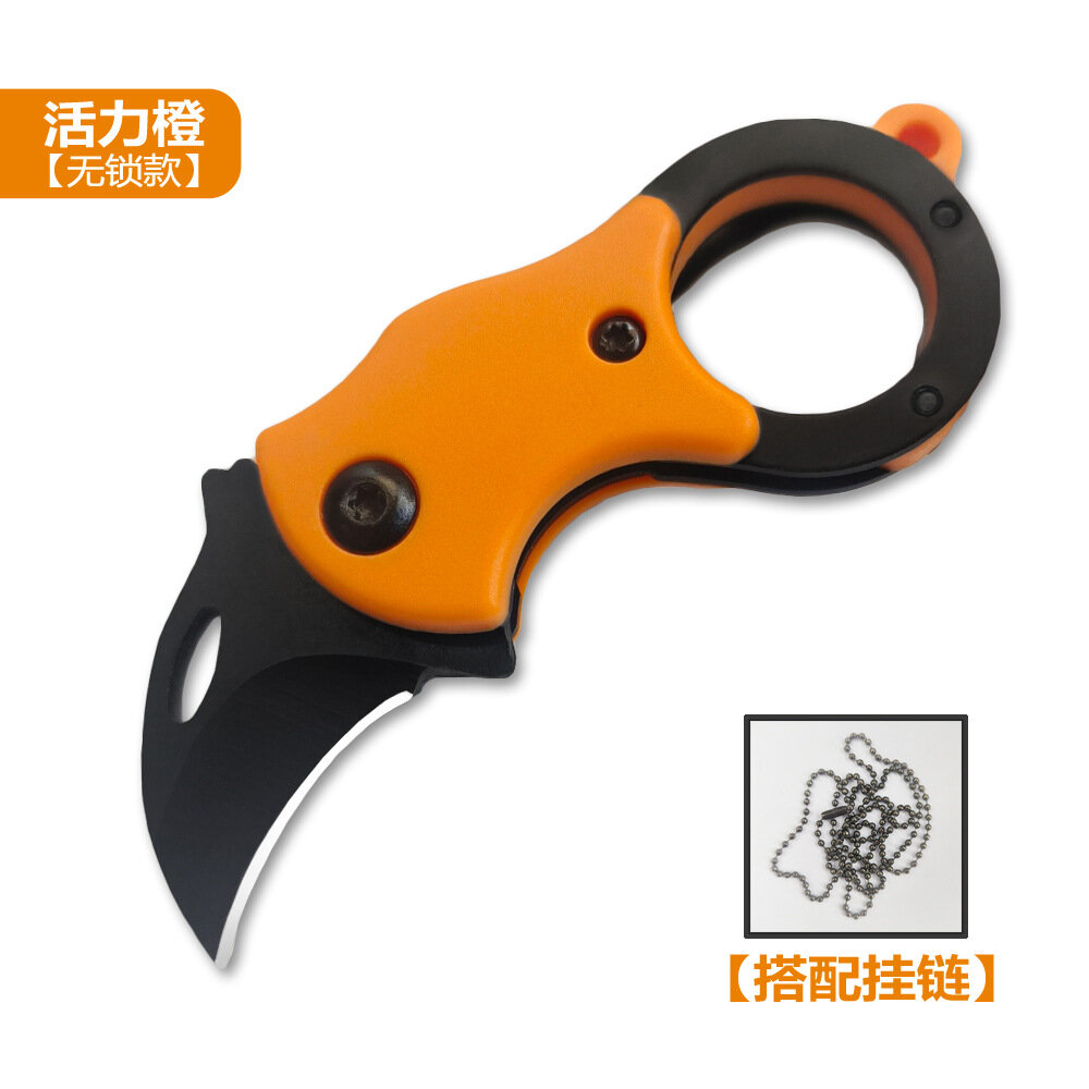 Открытый многоцелевой альпинистский нож ручной брелок для кемпинга альпинистский крюк для кемпинга Нож без замка типа A