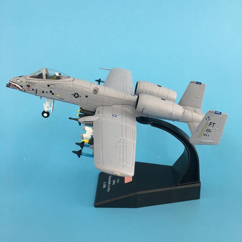 Модель самолета JASONTUTU Fairchild Republic A-10 Thunderbolt 1:100 A-10