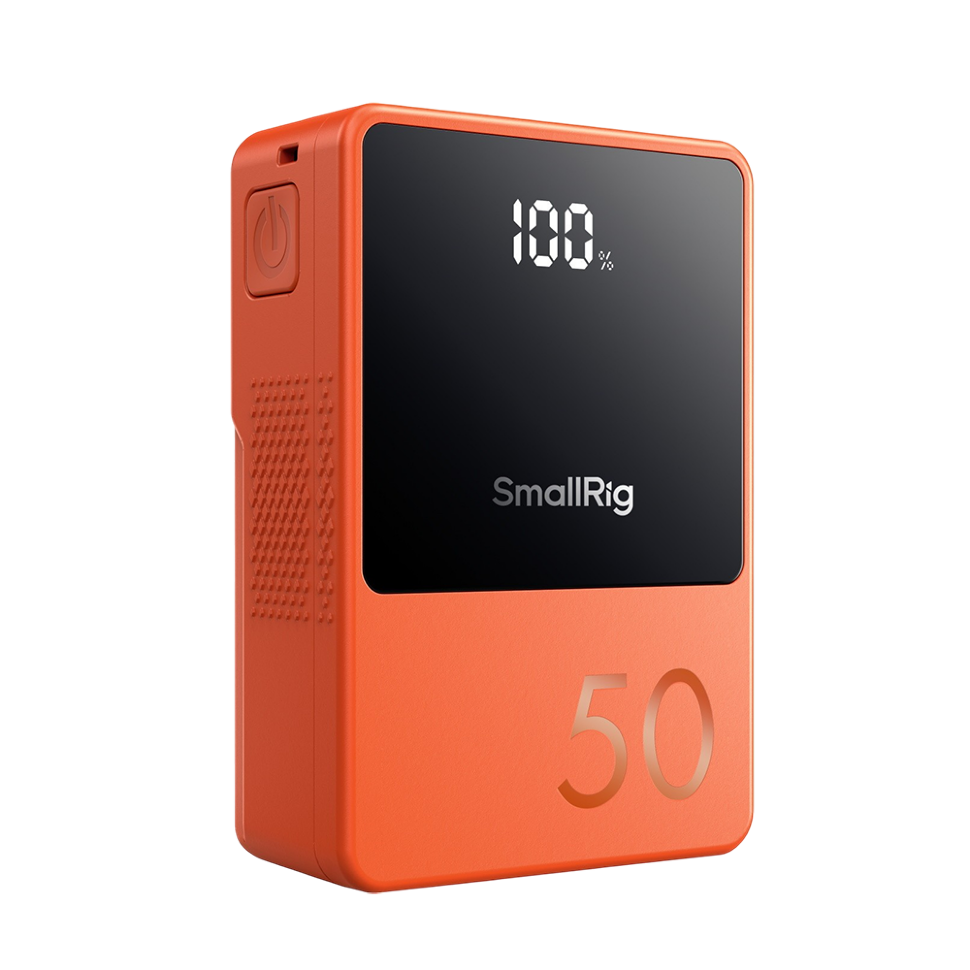 Аккумулятор литий-ионный SmallRig 4872 VB50 mini V Mount Battery, оранжевый