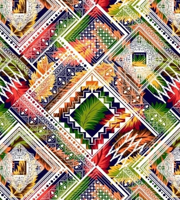 Трикотаж кулирка 100% хлопок "Джус оранжевый", ткань для шитья, длина 100 см, ширина 180 см