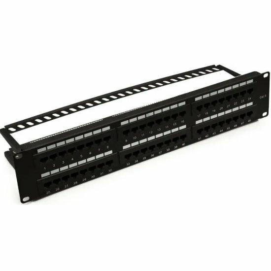 Патч-панель Suprlan 10-0431 19" 2U 48xRJ45 кат.5E UTP