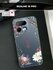 Силиконовый чехол на Realme 16 Pro / Реалме 16 Про с принтом Буква I в цветах
