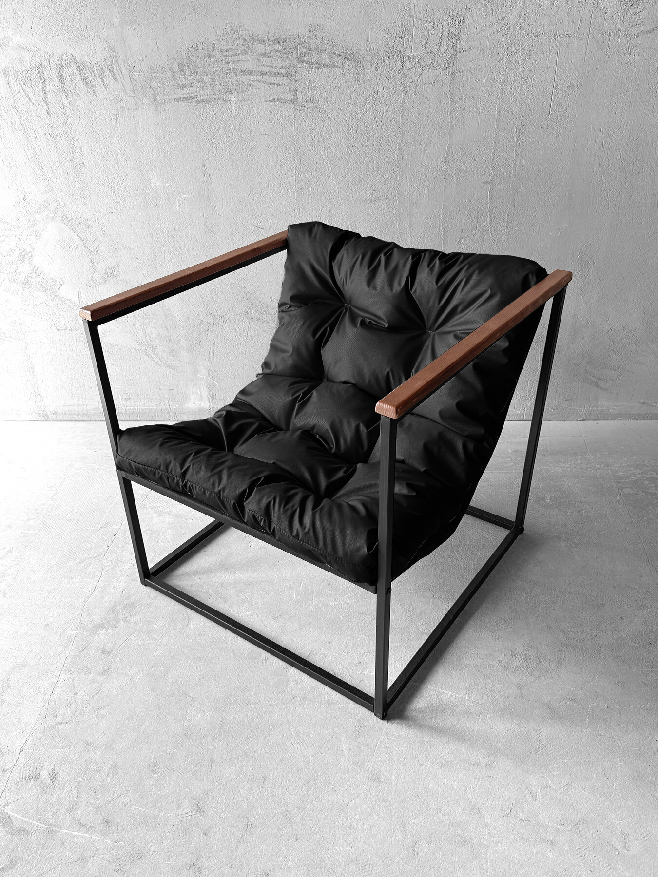 Уличное кресло Лофтовик ++ оксфорд черный