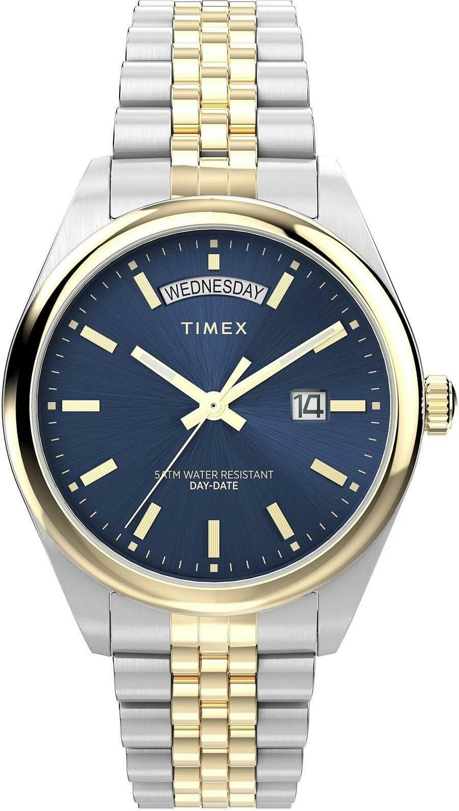 Наручные часы TIMEX, серебряный — фото 1