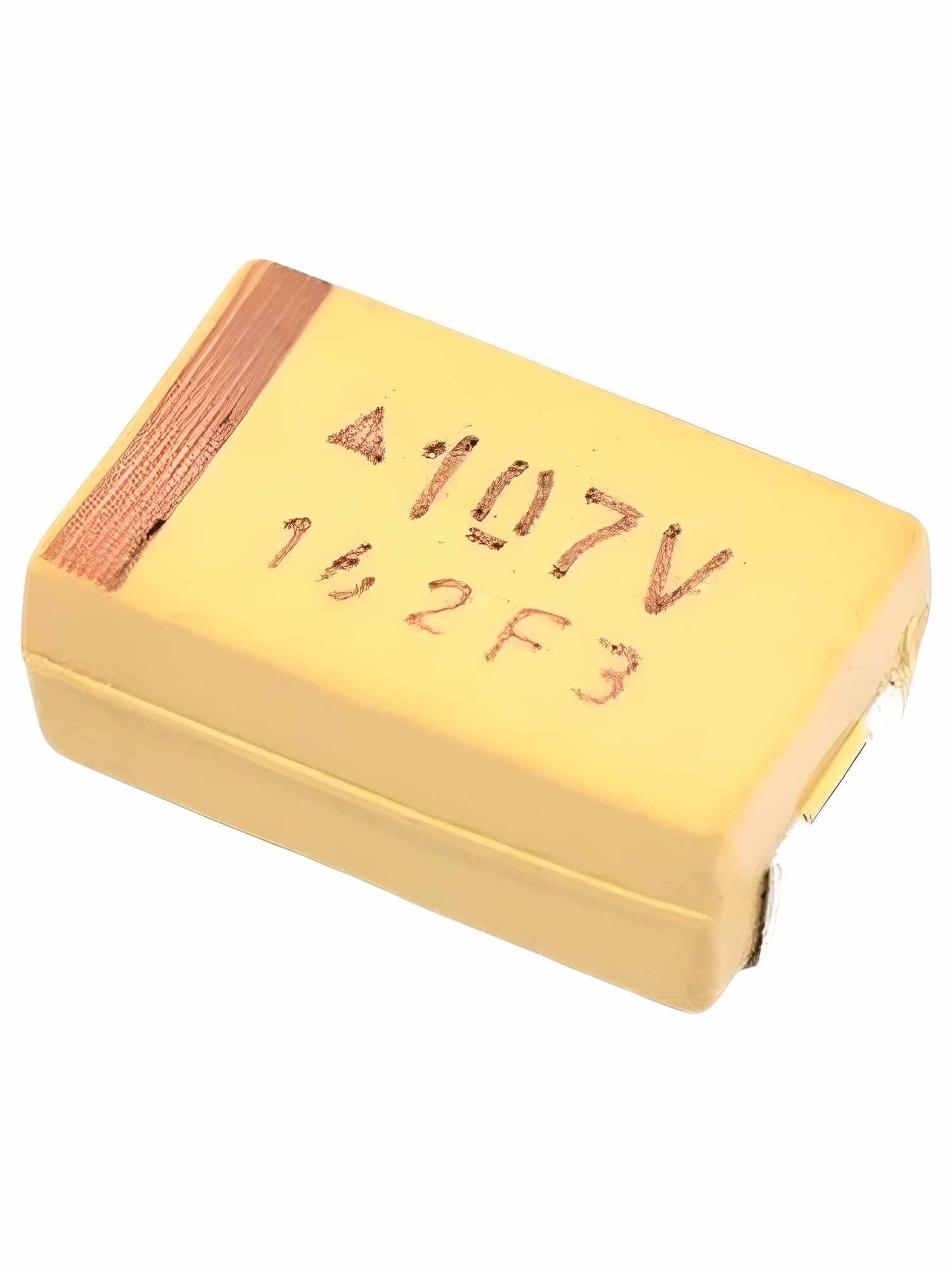 10 шт 35 В 100 мкФ, надписи: 107V, Tип D-7343-31, Размер: 7.3*4.3*2.9 мм, 35V 100uF Универсальный SMD Танталовые конденсаторы