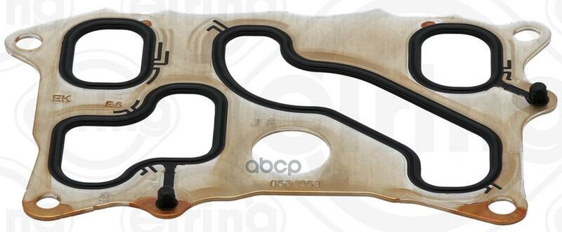 Прокладка масляного радиатора /145 x 90 x 2 mm./ (металло-эластомерная) MERCEDES Elring арт. 534.953