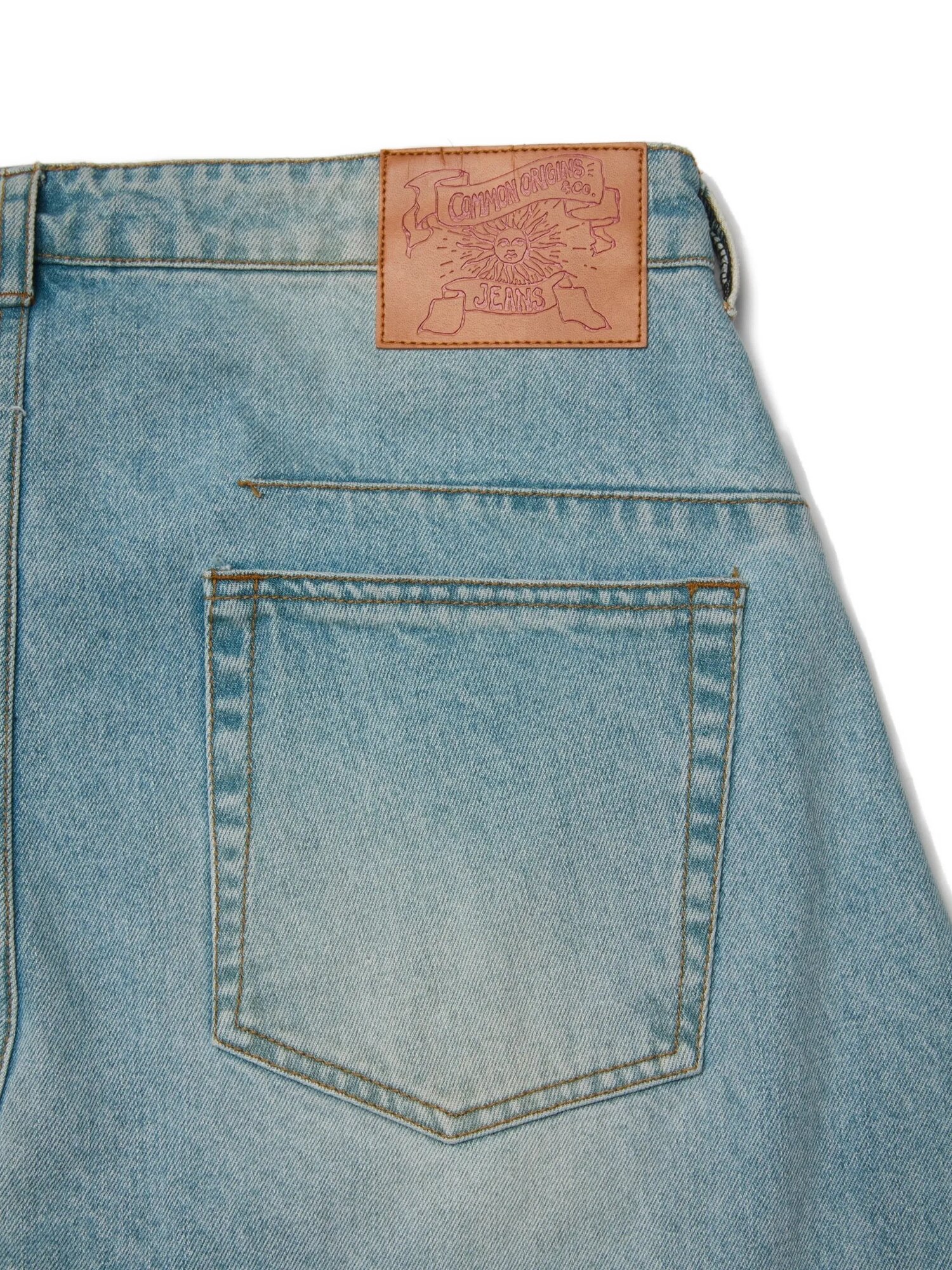 Джинсы coor Belt-loop pocket jeans, размер L, blue — фото 1