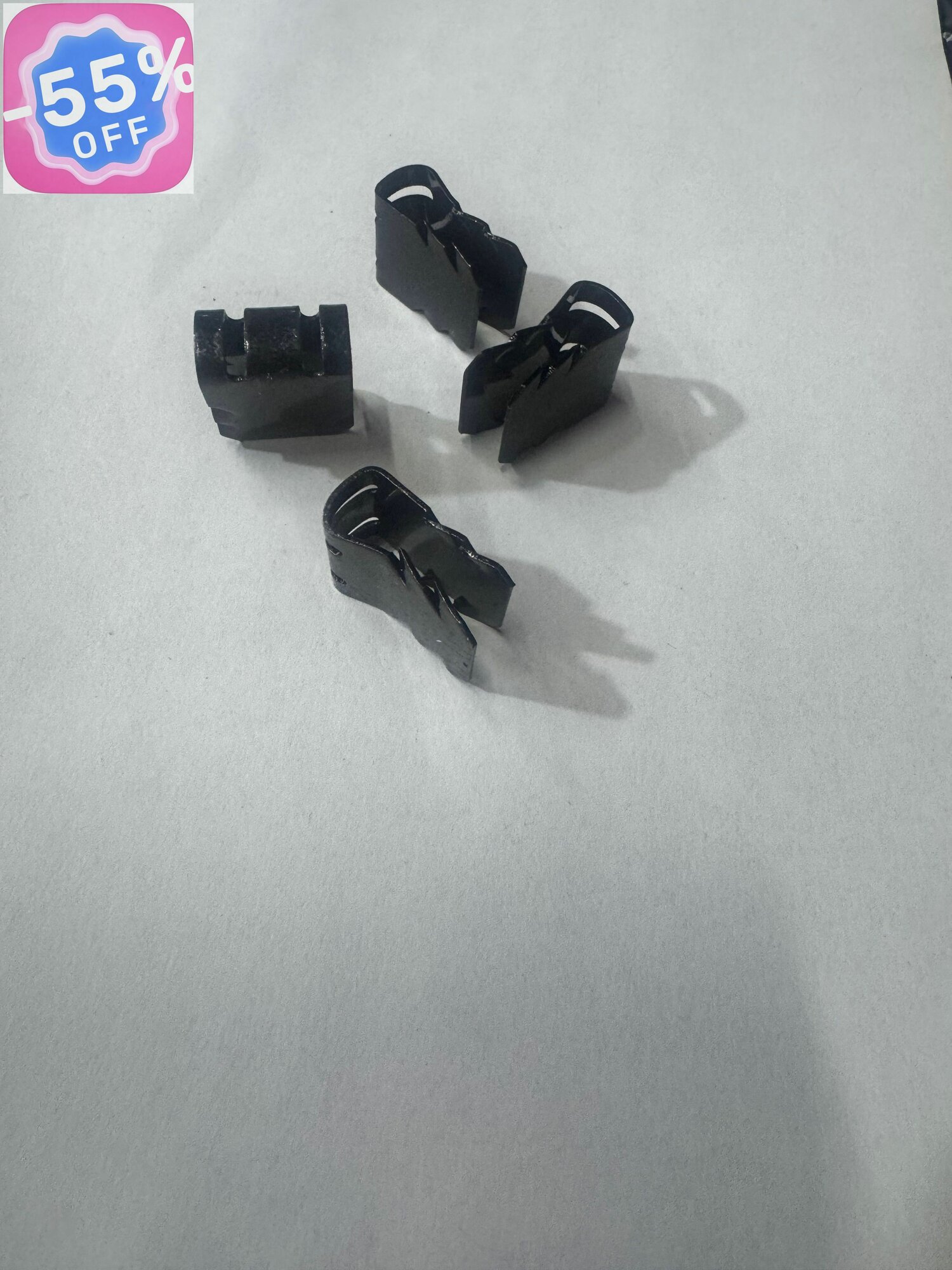 Клипса крепежная автомобильная, 4 шт.