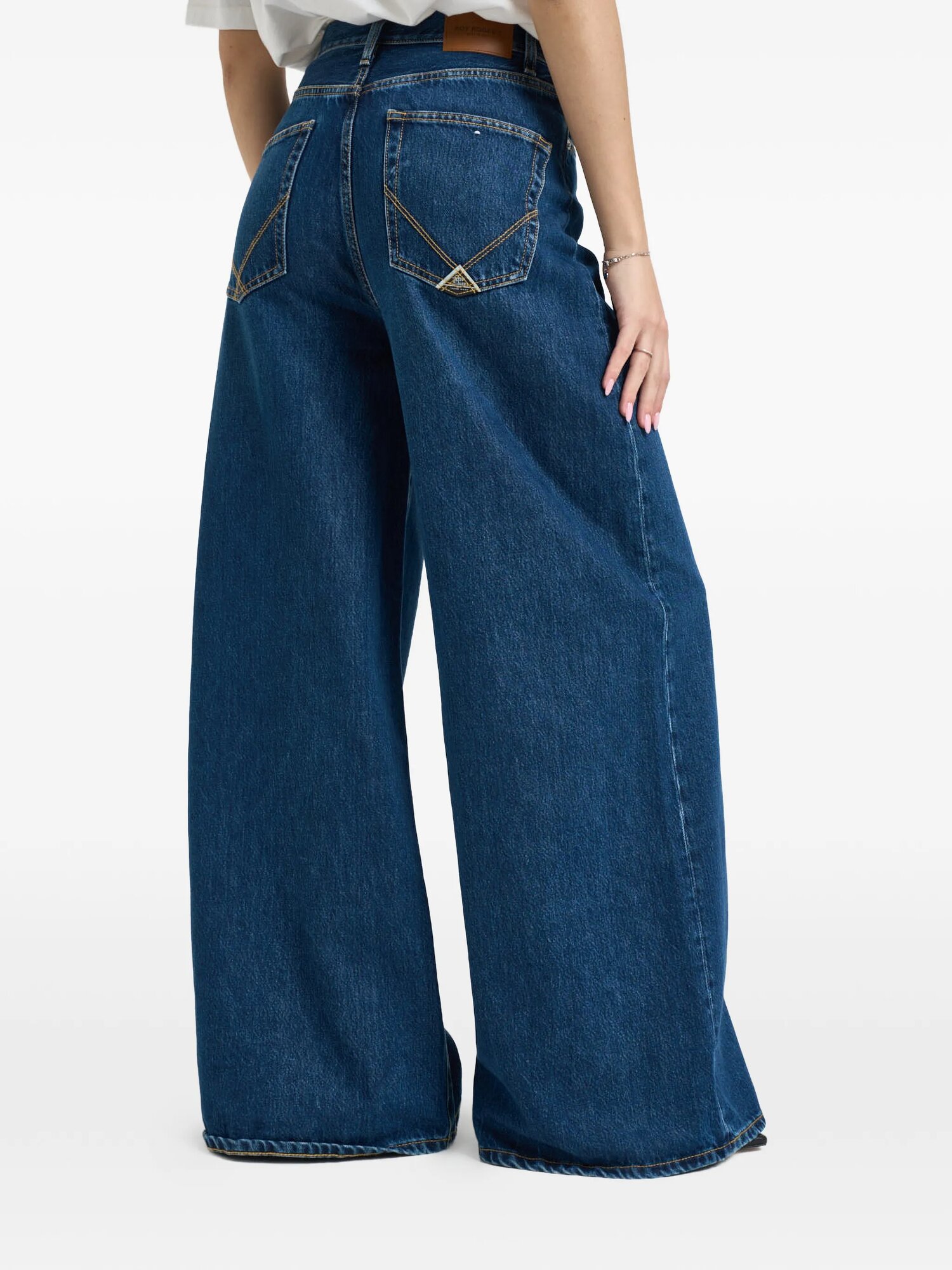 Джинсы Roy Roger's Wide-leg jeans, размер M, blue — фото 1