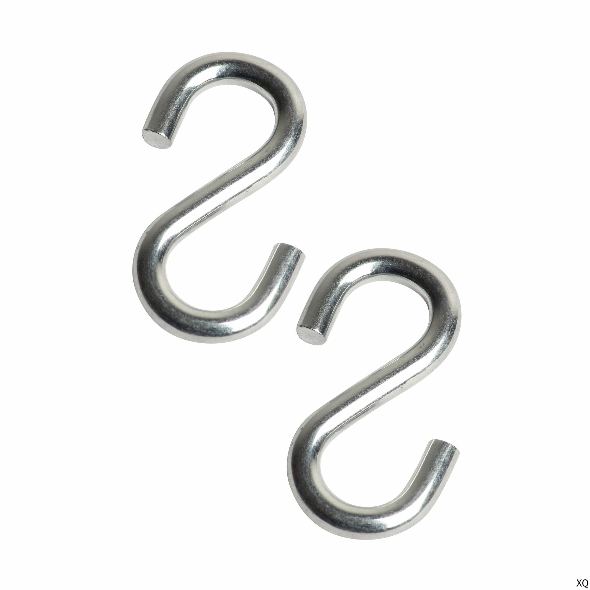 Крюк S-образный 8мм. 2шт. Крючок крепежный. Подвес для качелей, боксерской груши МойДвор.