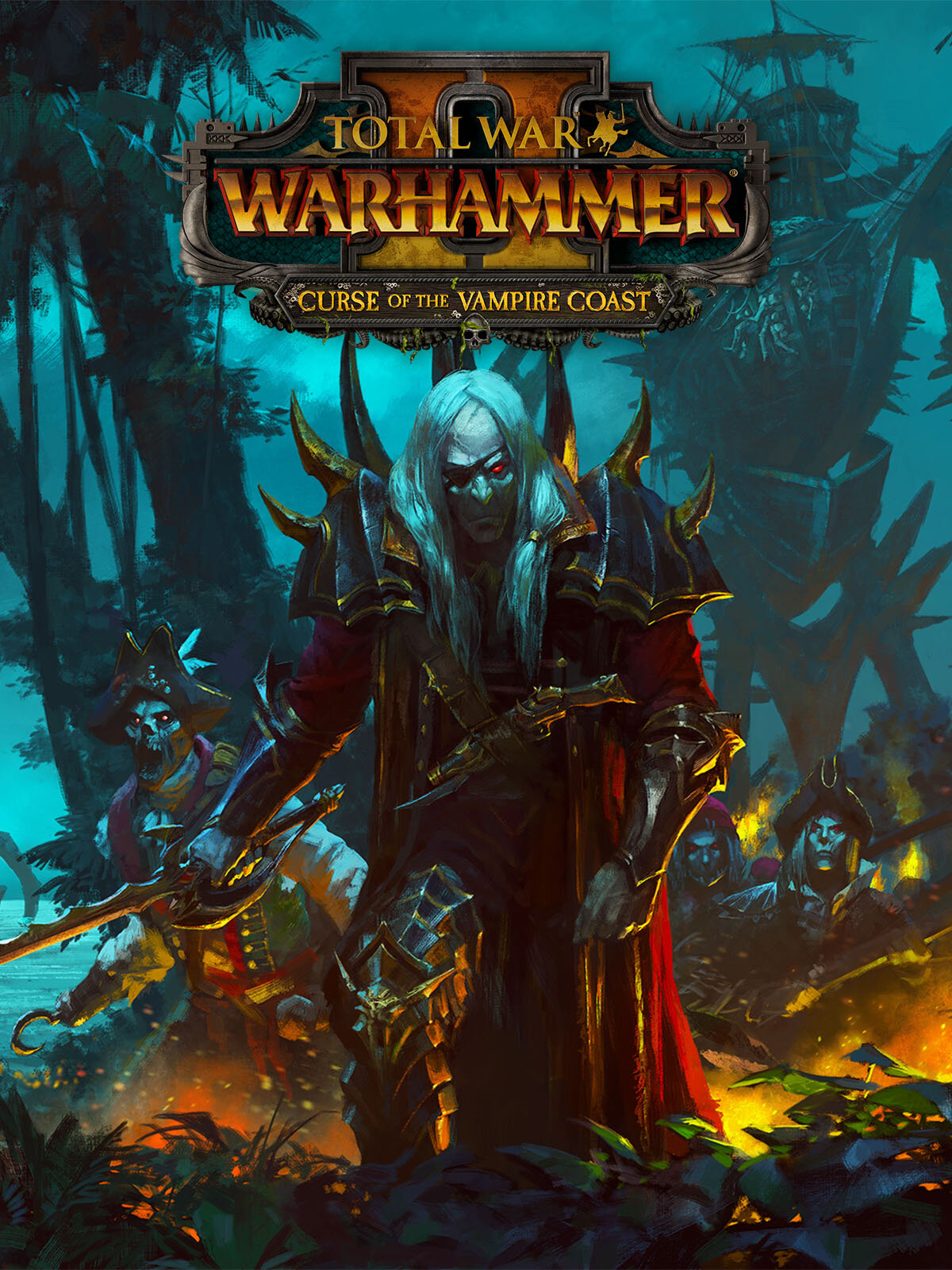 Дополнение для Total War Warhammer 2 – Curse of the Vampire Coast, цифровой ключ для PC(ПК), Русский язык, Steam