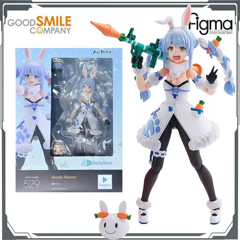Bandai Figma Hololive Usada Pekora PVC фигурка